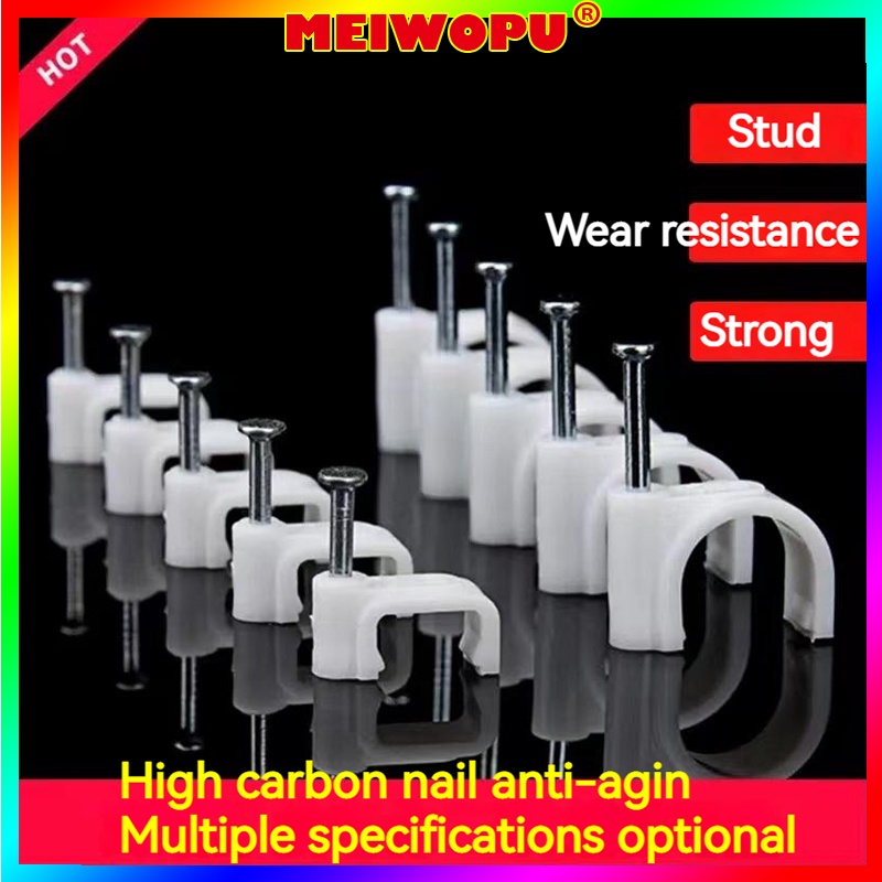 C Line Buckle Circular Steel Nail Lines U-Shaped Wire Card Fixing ...