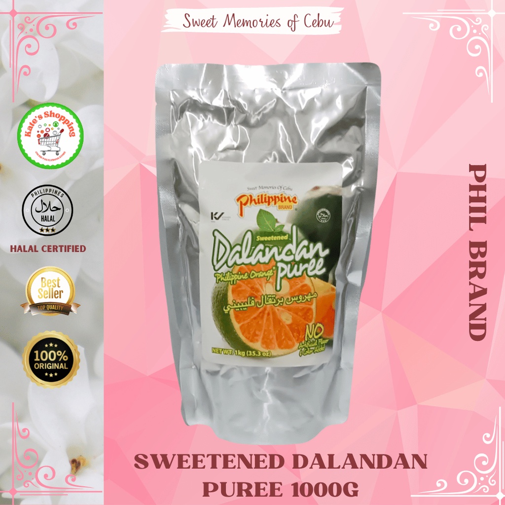 PHIL BRAND DALANDAN PUREE SWEETENED 1KG | Shopee Philippines