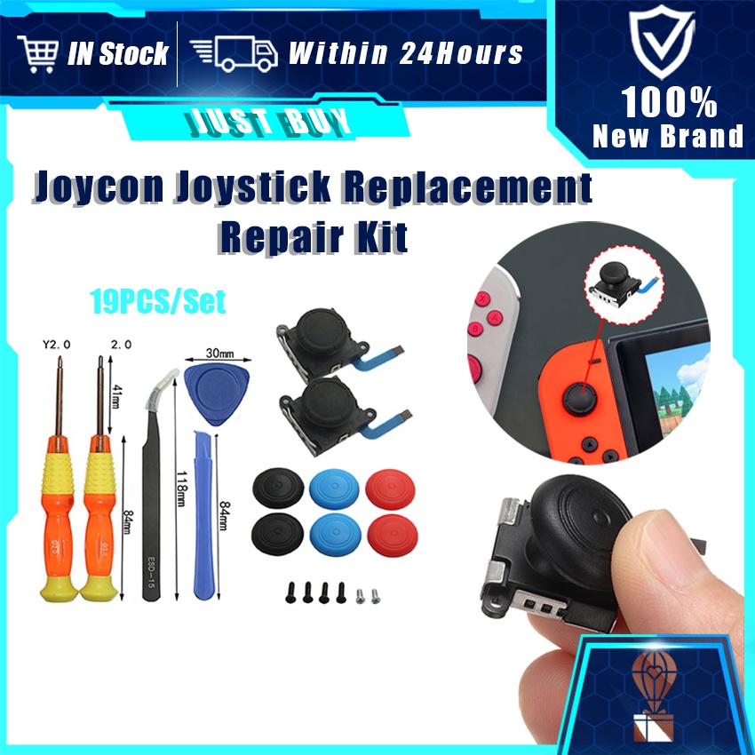 Nintendo Switch Analog Joystick Replacement Repair Kit for Nintendo ...
