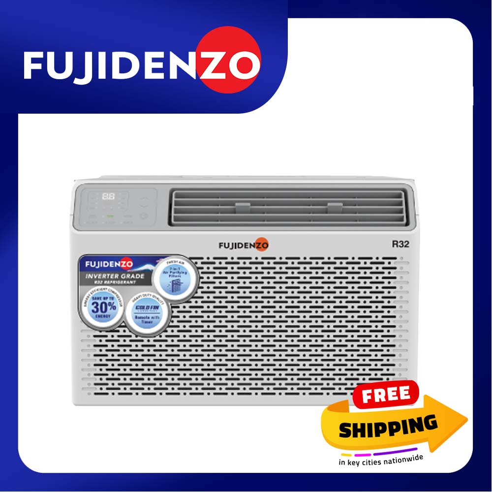 Fujidenzo 1.5 HP Inverter Grade Window Type Aircon with Remote Control ... Fujidenzo 1.5 HP Inverter Grade Window Type Aircon with Remote Control ...