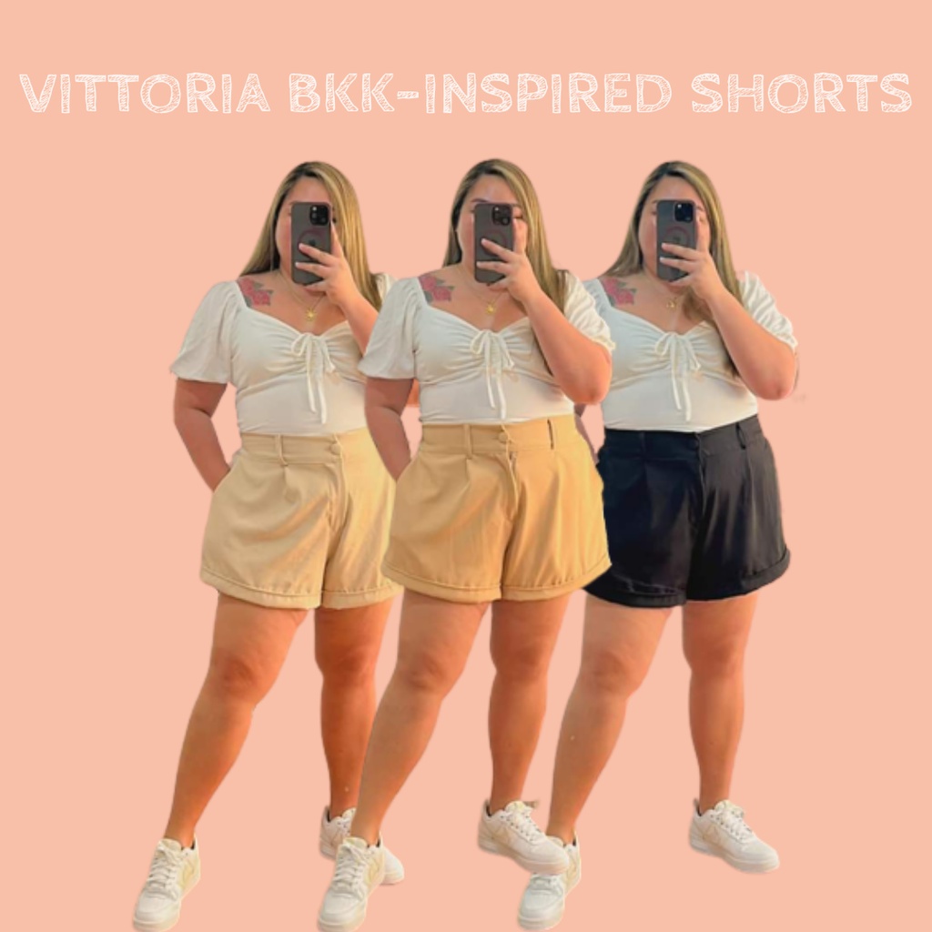 Vittoria Bkk Inspired Shorts Plus Size Shopee Philippines
