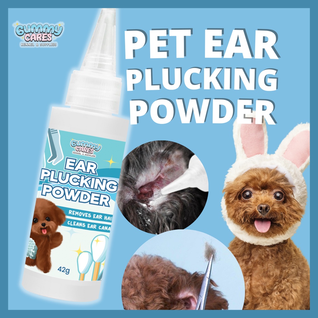 PET EAR PLUCKING POWDER Pet Ear Powder Ear Care Pet Ear Cleaner Pet Ear ...