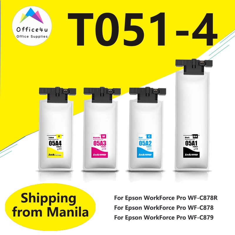 Epson T05A1 T05A2 T05A3 T05A4 Ink Cartridge Pigment For Epson WorkForce ...