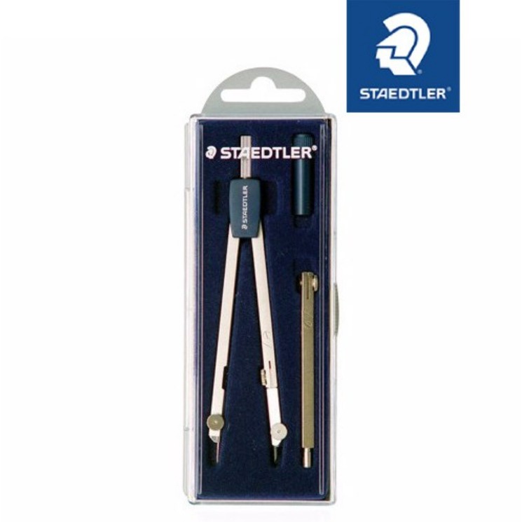 Staedtler Mars Precision Compass Set With Lead Needle And Extension Bar ...