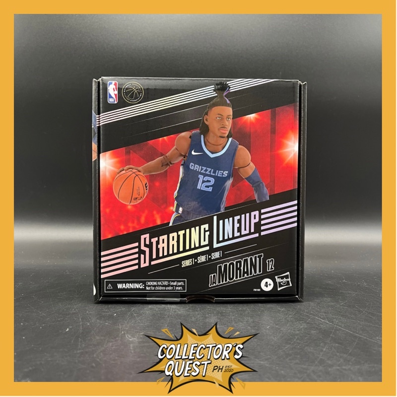 (Damaged Box) Hasbro Starting Lineup Series Memphis Grizzlies Ja Morant ...