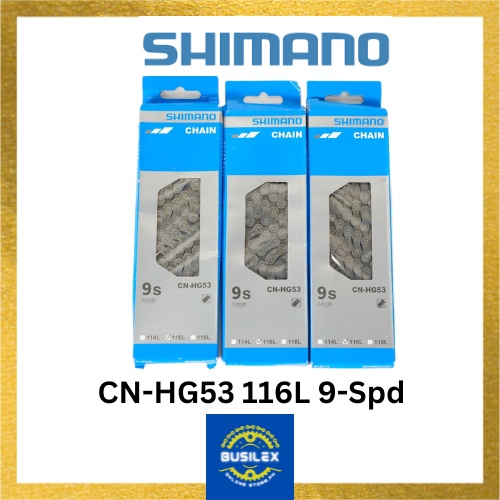 SHIMANO 9 SPEED CHAIN CN-HG53 116 LINKS | Shopee Philippines