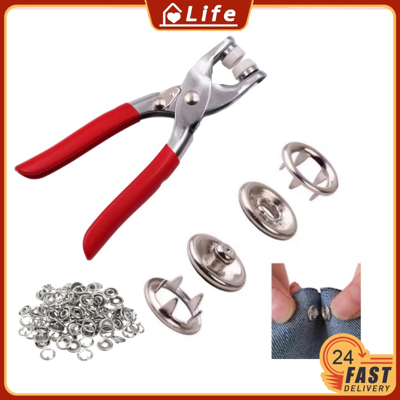 Five Claw Clamp Clamp Button Buckle Automatic Buckle Hole Clamp Press ...