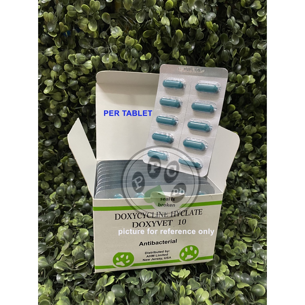 Doxyvet 10 Tablets per TABLET (1 TABLET) for Dogs and Cats | Shopee ...