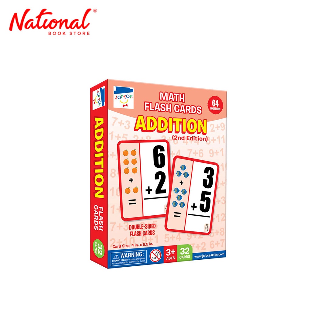 Math Flash Cards S2 Addition ET-561 - Learning Aid for Kids | Shopee ...
