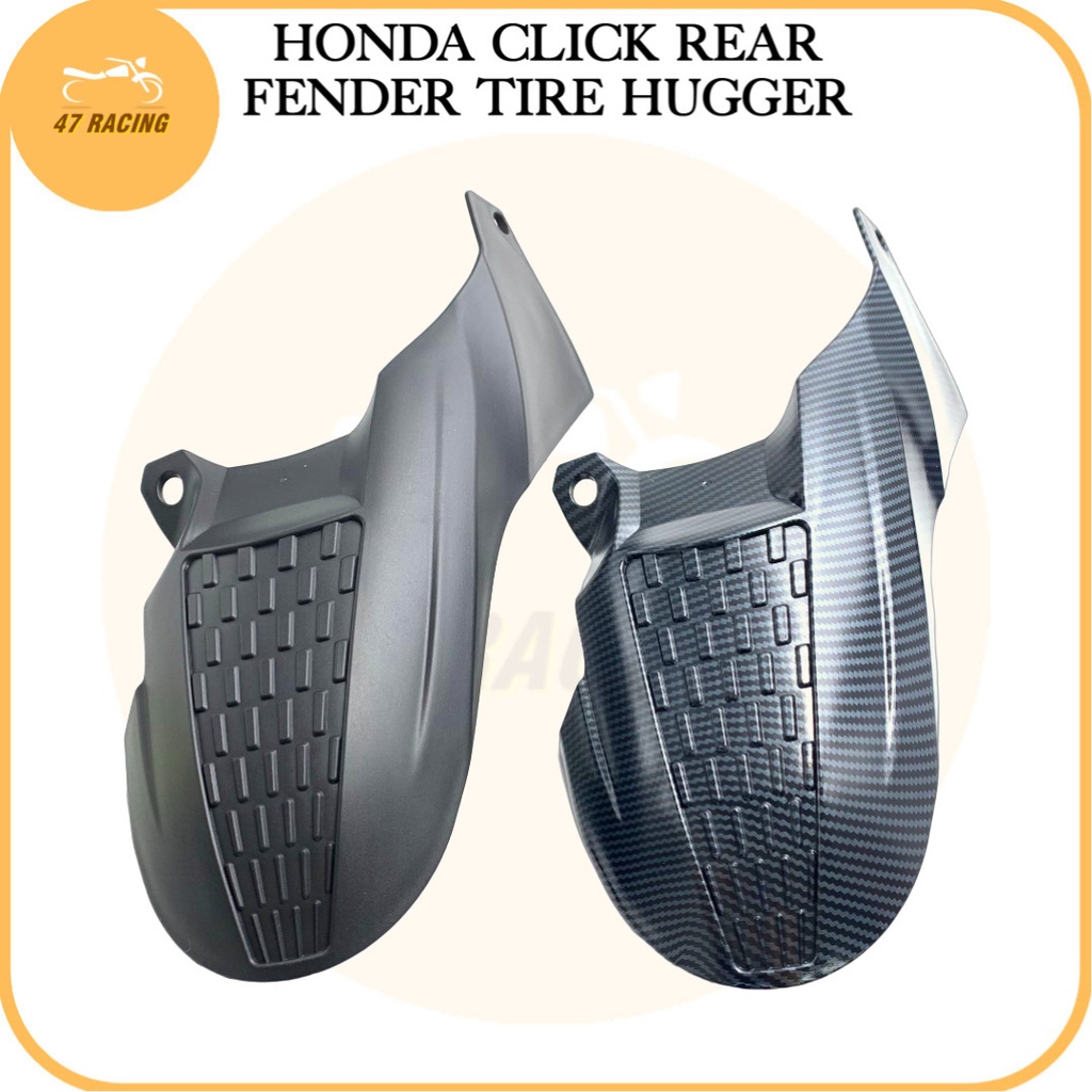47Racing Motorcycle Rear Tire Hugger Mud Guard for Honda Click 125i ...