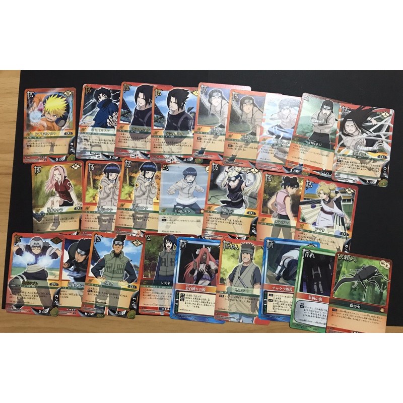 [AUTHENTIC] Naruto Anime Collectible Trading Cards (25 pcs) | Shopee ...