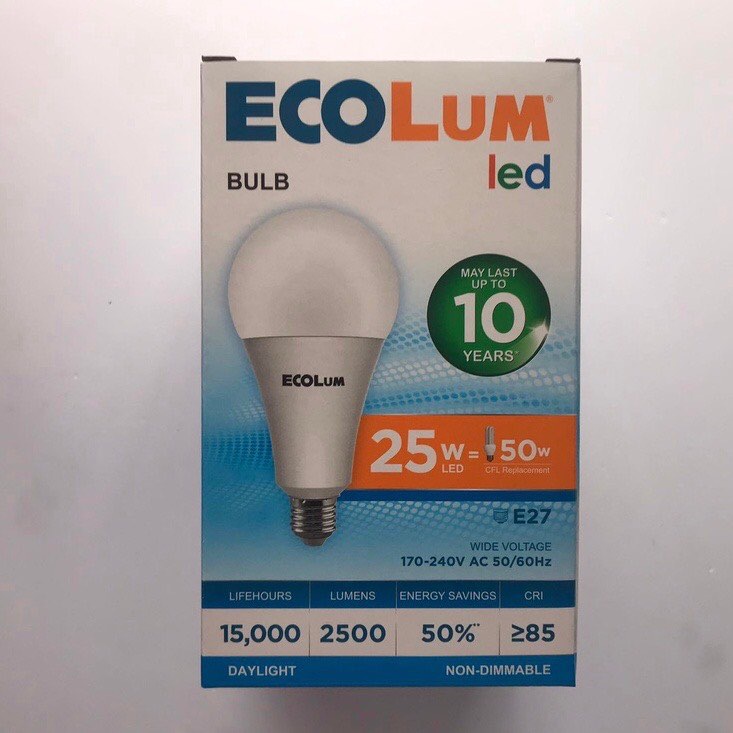 Ecolum LED Bulb (25w,30w,40w) | Shopee Philippines