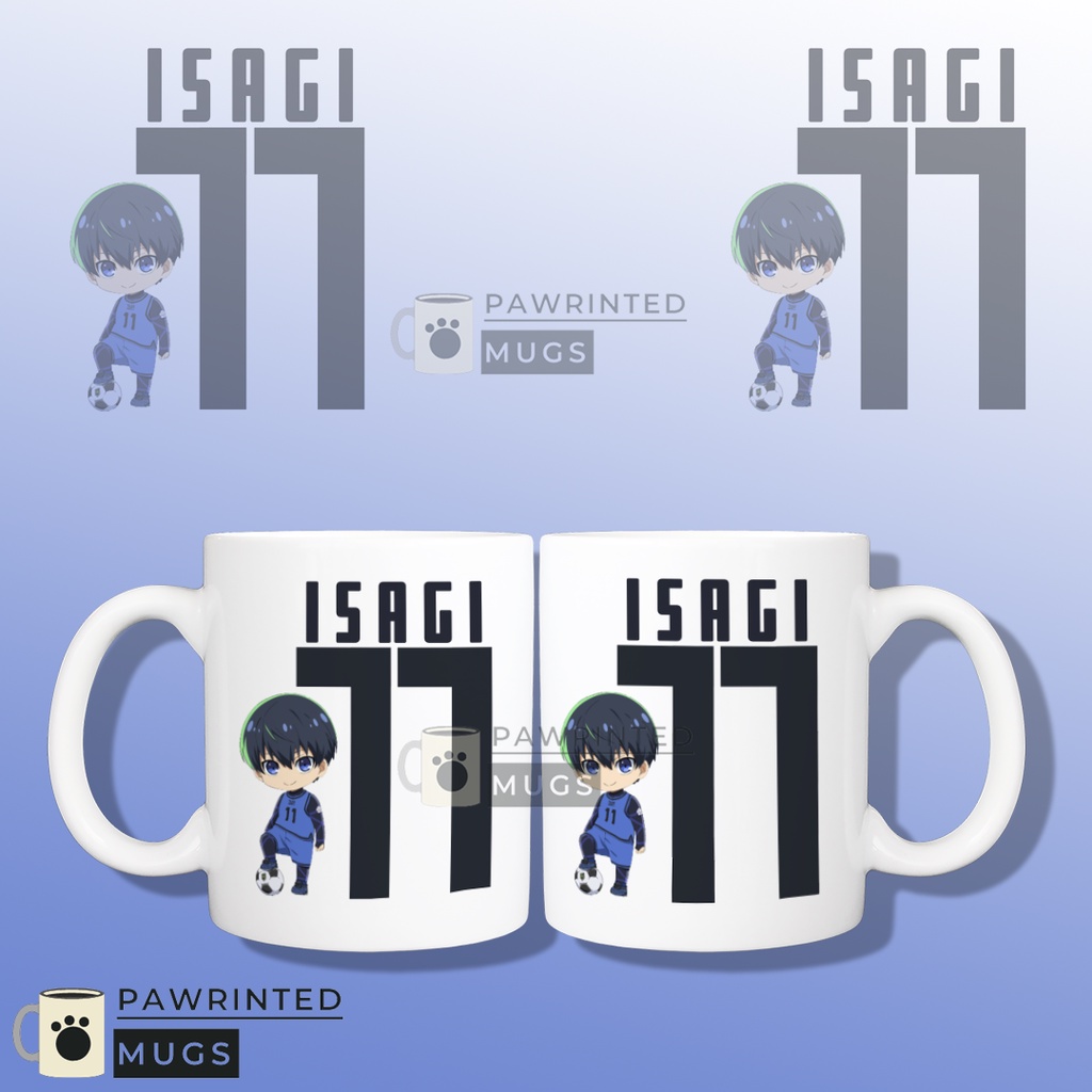 Blue Lock Isagi, Kunigami, Bachira, Chigiri, Igarashi Jersey Inspired ...