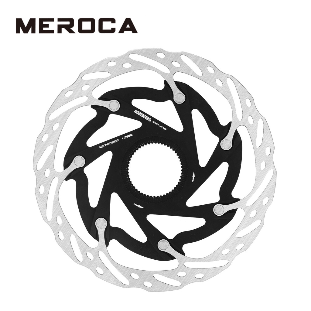 MEROCA Bicycle Cooling Center Lock Rotor 140 160MM Ultra Light Mtb Road ...