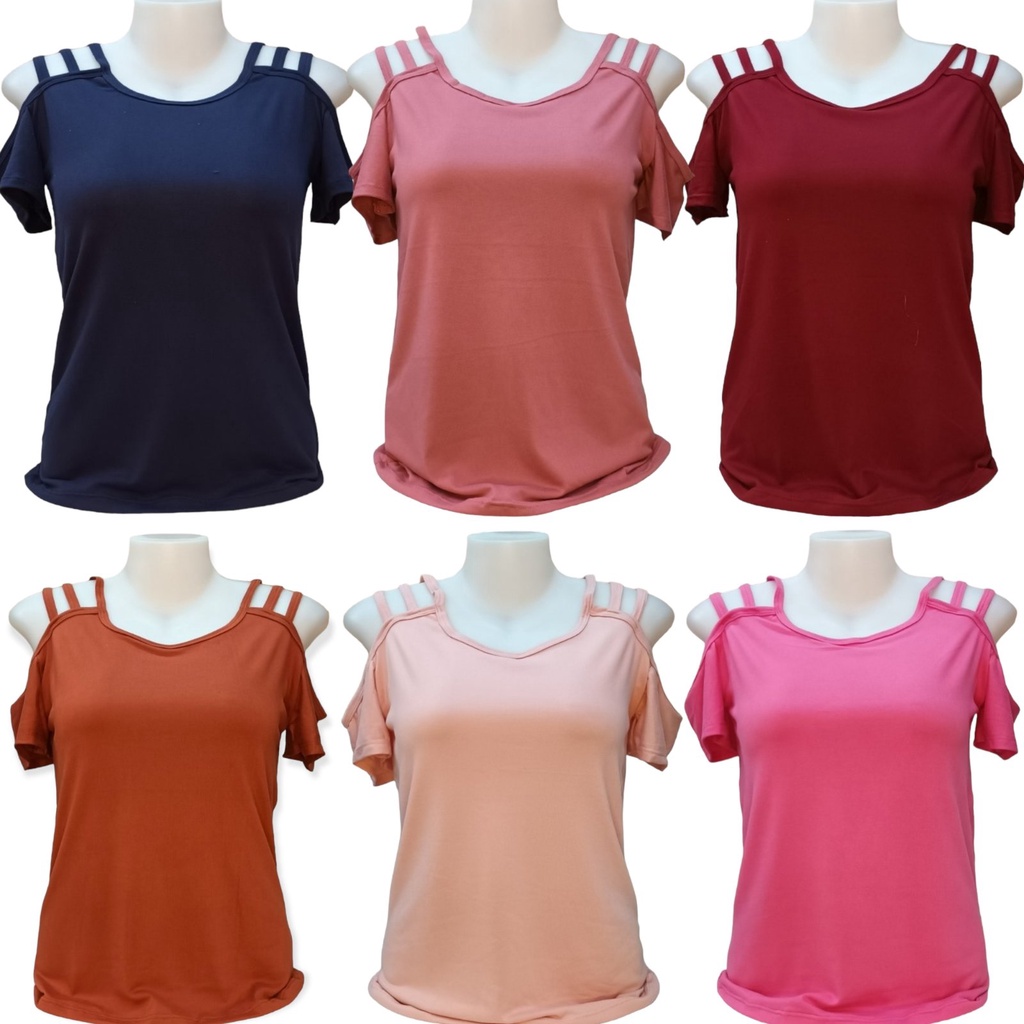 PLAIN OFFSHOULDER HOLE (SARILING TAHI) | Shopee Philippines