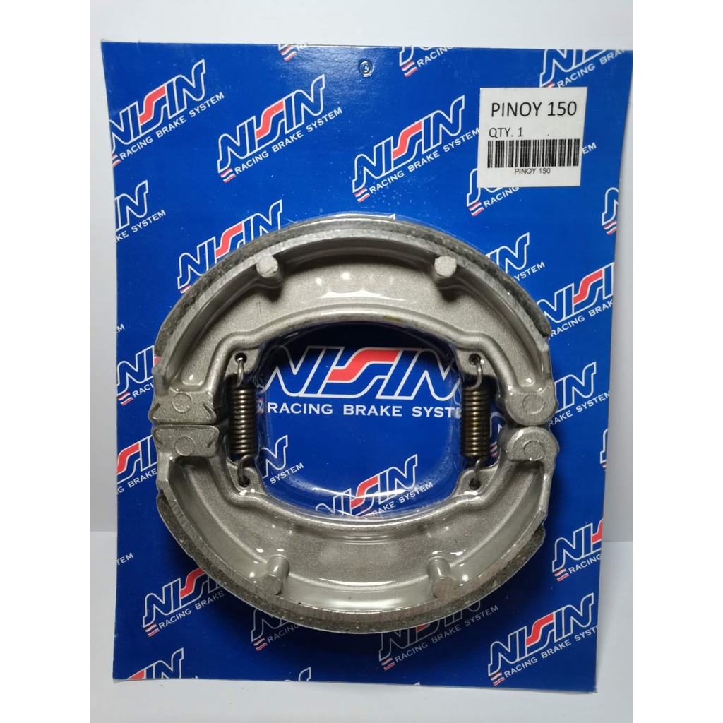 NISSIN Brake Shoe for Mio/Aerox/STX125/BEAT/CLICK/Skygo 125/Fury/Tmx ...