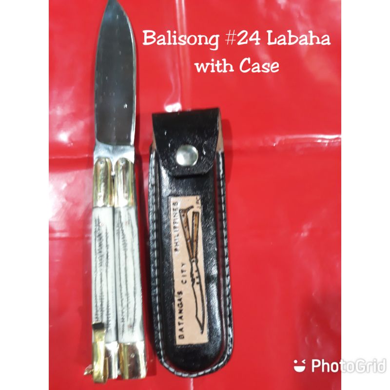 Souvenir Item Made in Taal Batangas #24 Labaha with Free Leather Case ...
