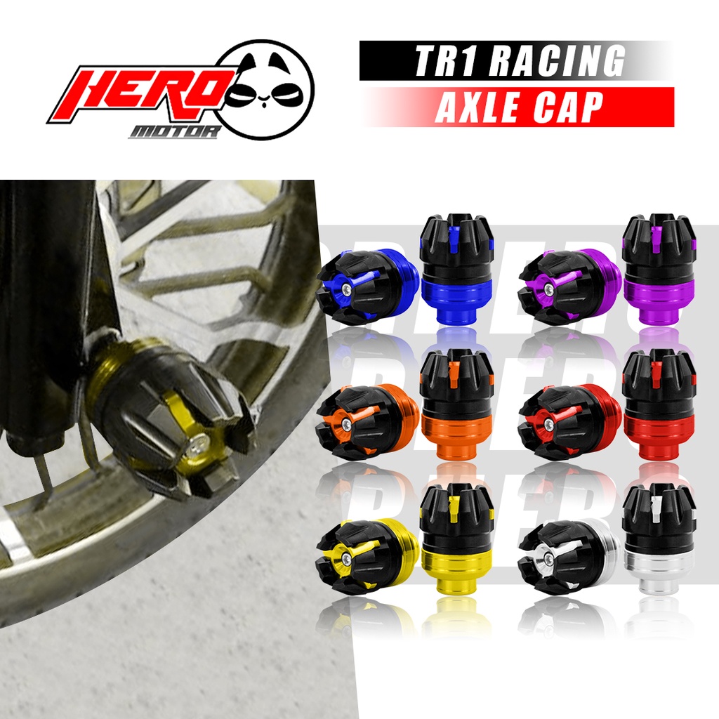 Axle Cap Big Size Motorcycle CNC Aluminum 1 Pair Universal | Shopee ...