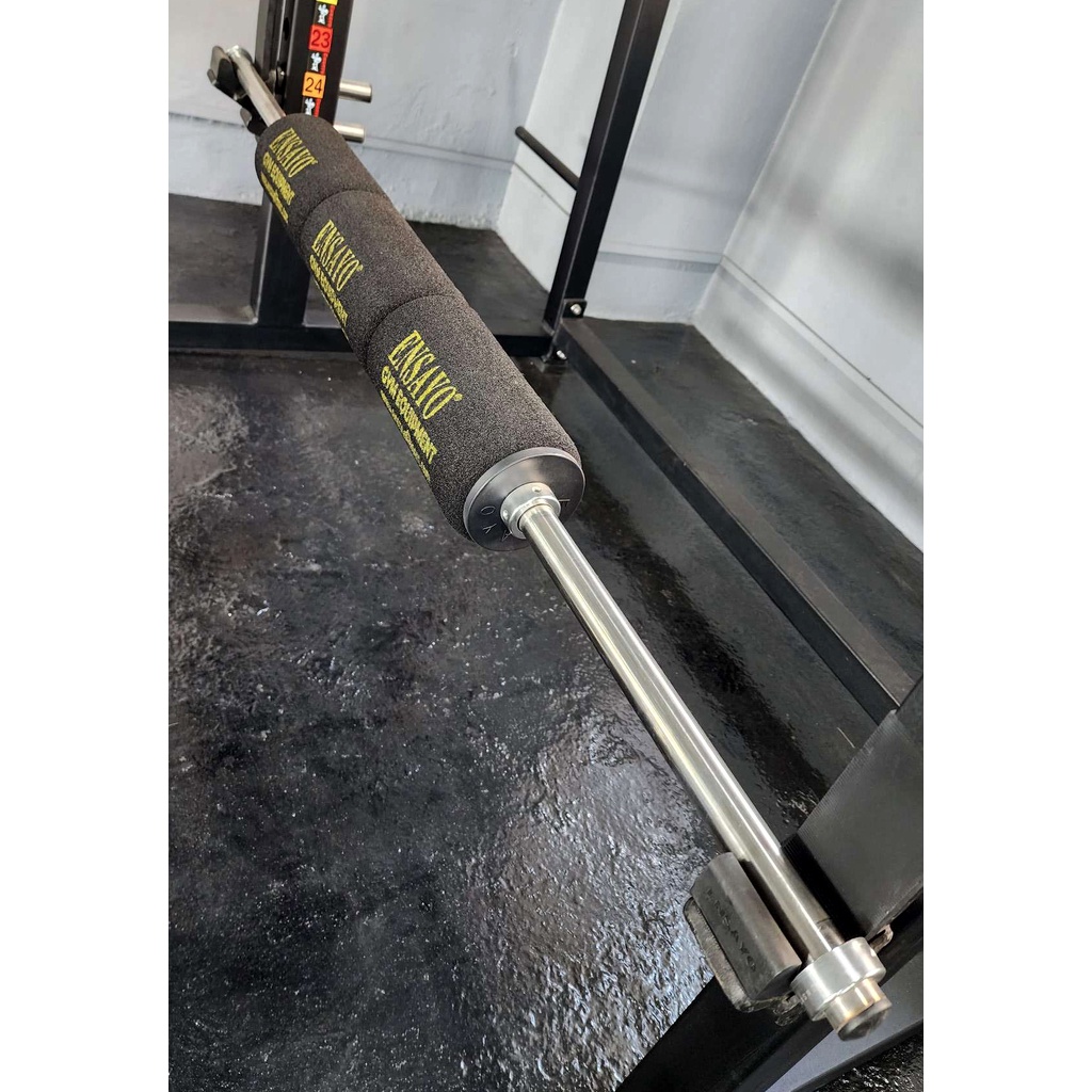 ENSAYO Bulgarian Split Squat BAR ATTACHMENT Steel Rack Gym Apparatus ...