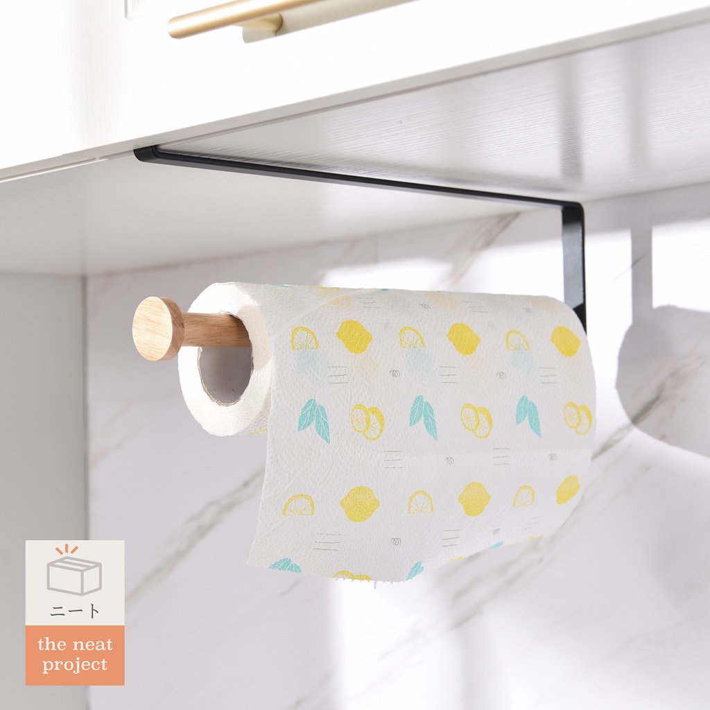 Neat Project Rogu Towel Tissue Holder with Wood Minimalist Design ...