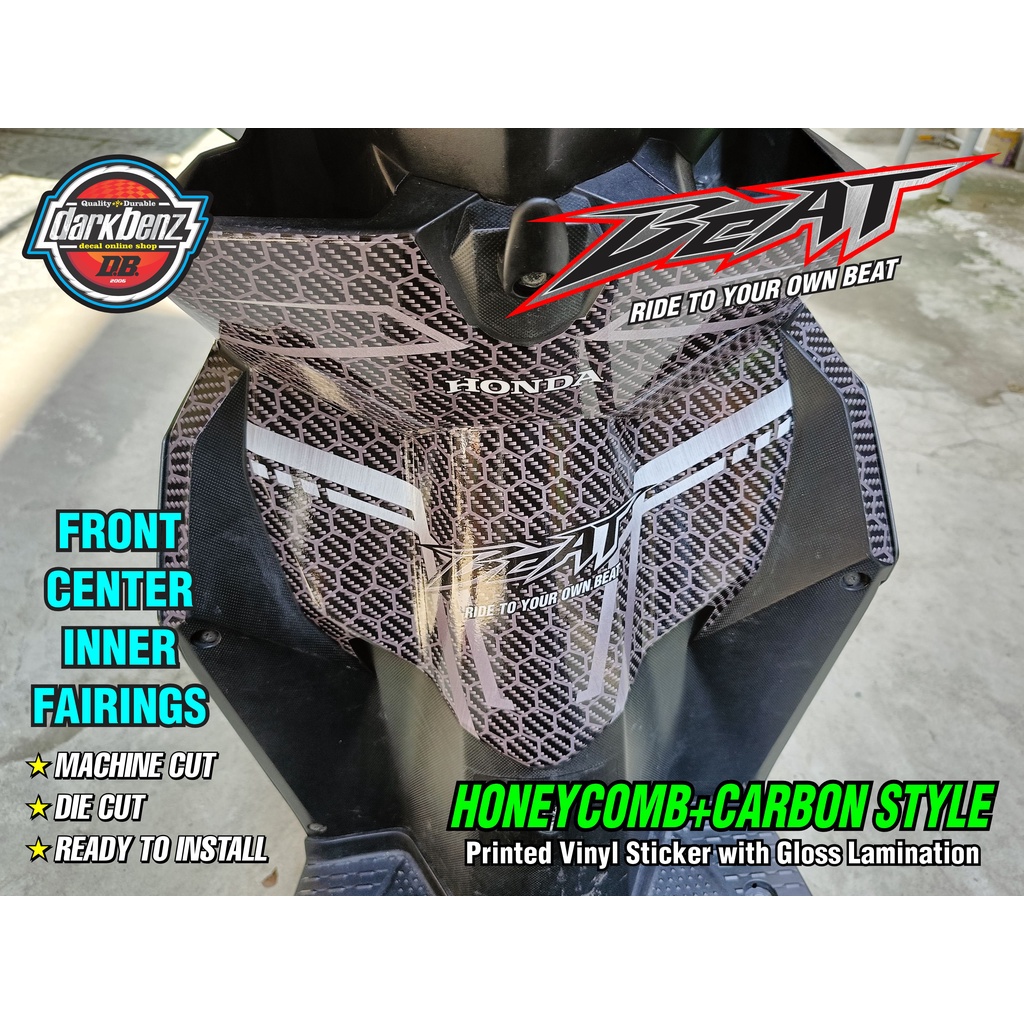Honda BeAT Street Version 2 New concept quality printed sticker decal ...