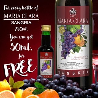 Maria Clara Sangria with Free Miniature | Shopee Philippines