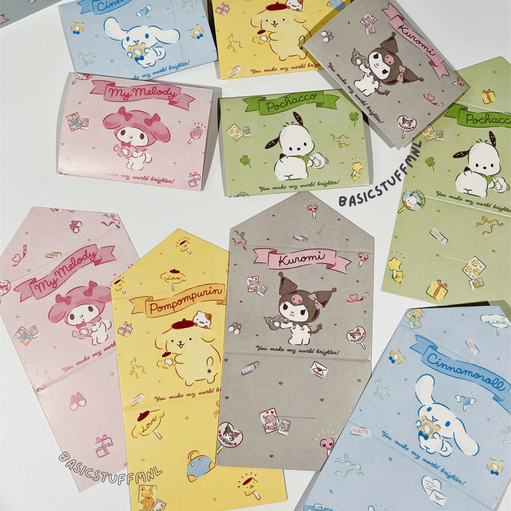 Tri Fold Sanrio Greeting Card Stationery / basicstuffmnl | Shopee ...