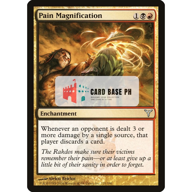 Pain Magnification(Lightly Played) - Magic the Gathering Trading Card ...