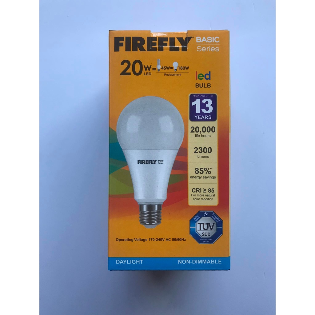 Firefly LED Bulb 15w, 18w, 20w (Daylight) | Shopee Philippines