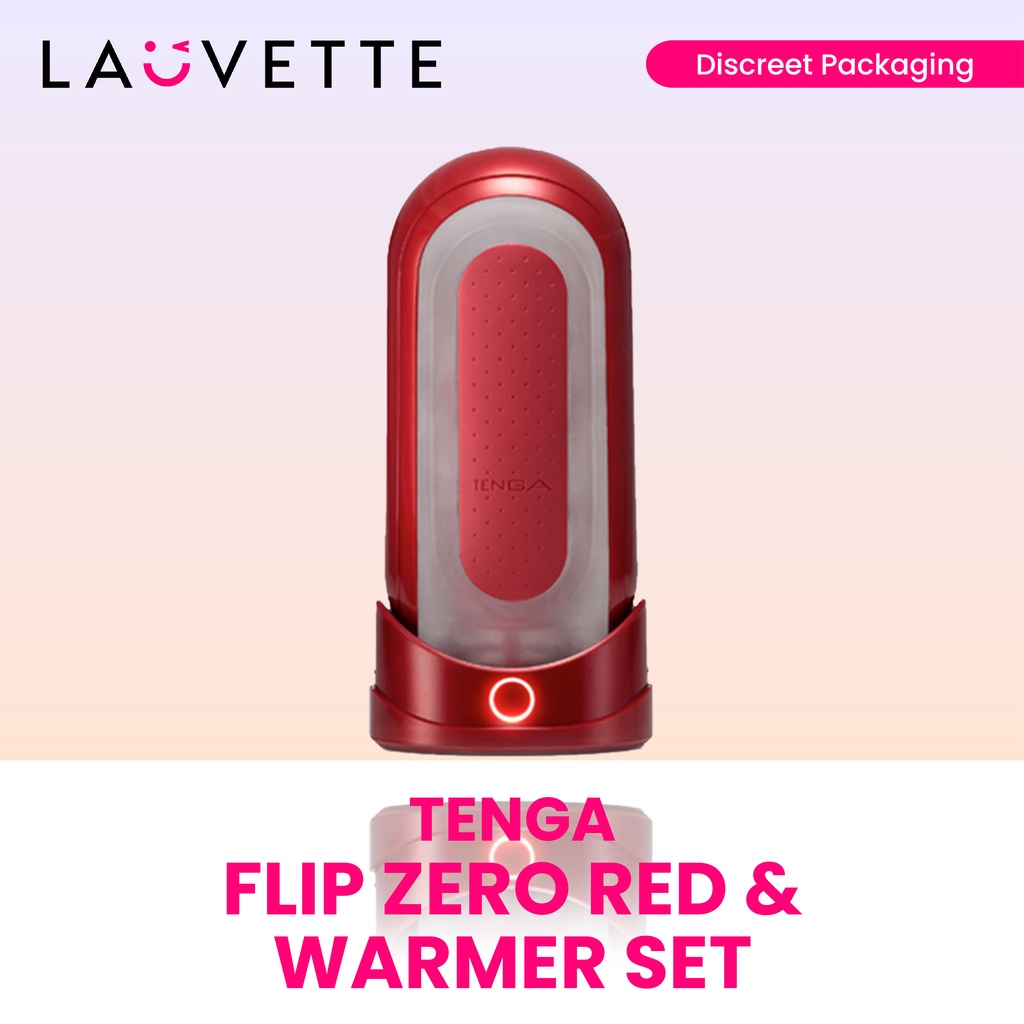 Tenga Flip Zero Red & Warmer Set - Masturbator | Shopee Philippines