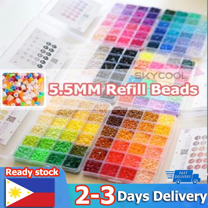 Ready Stock 5mm Perler Beads Refill Pack(15Colors & 24Colors ...