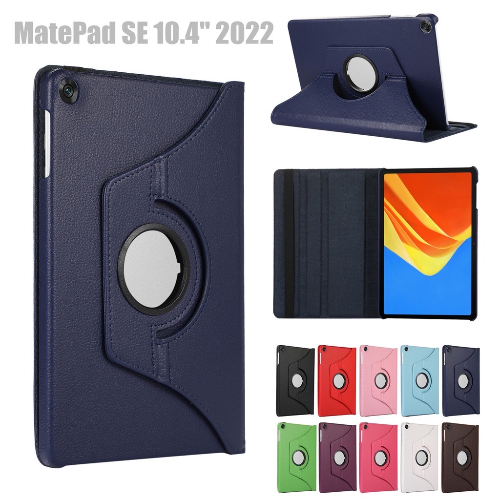 360 Rotating Case For Huawei MatePad SE 2022 AGS5-W09 AGS5-L09 10.4 inch Tablet Funda Flip Stand ...