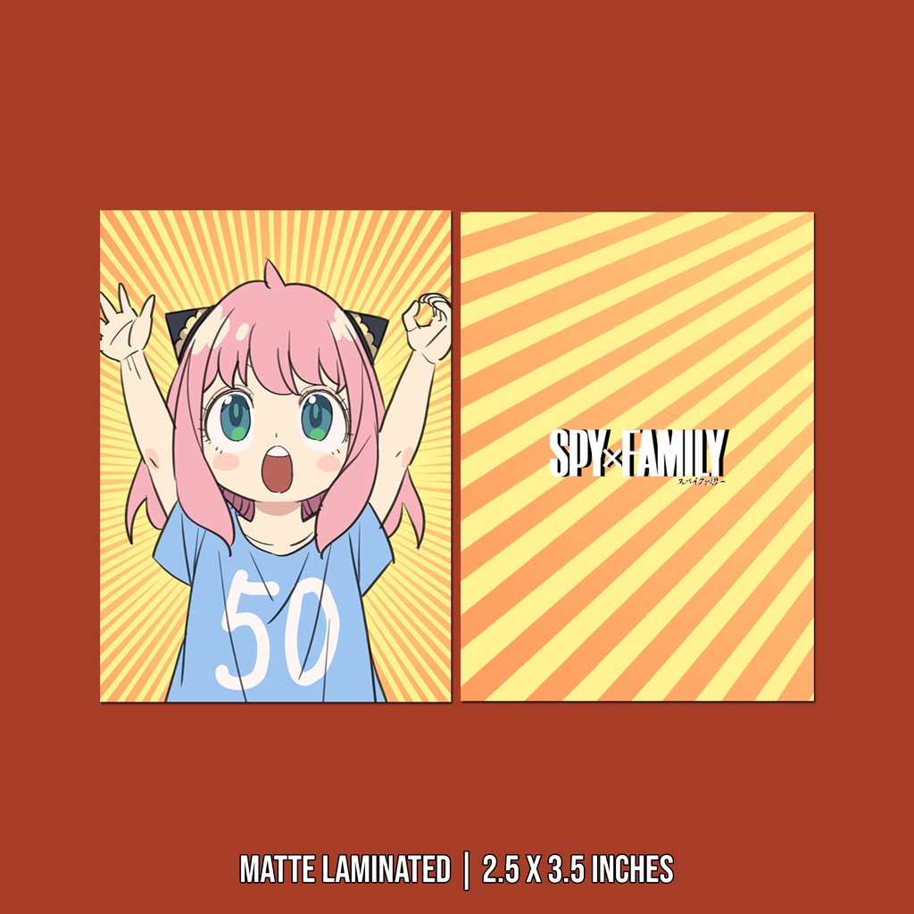 Spy x Family Themed Merch (Photocards, Art Prints) | Shopee Philippines