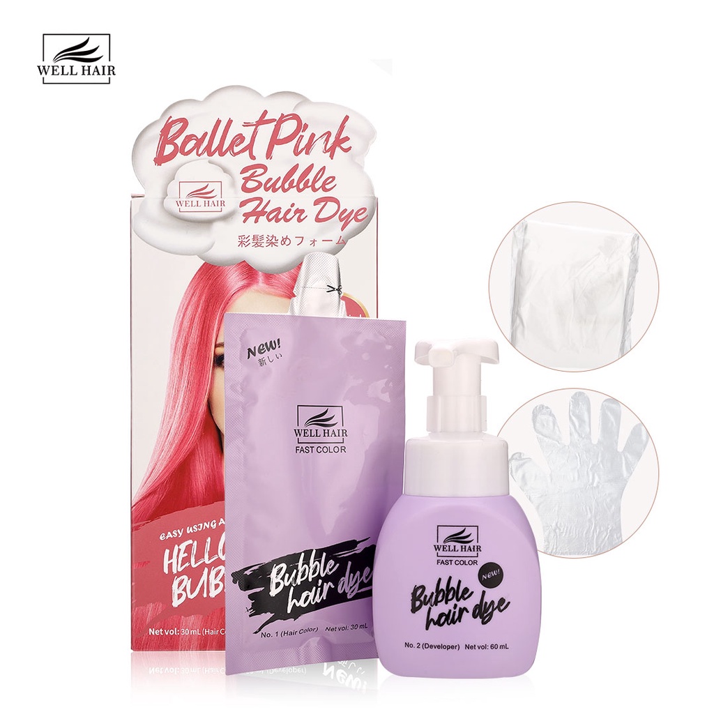 [OFFICIAL] Well Hair Hello Bubble Hair Dye | Hair Coloring | Dye Hair ...