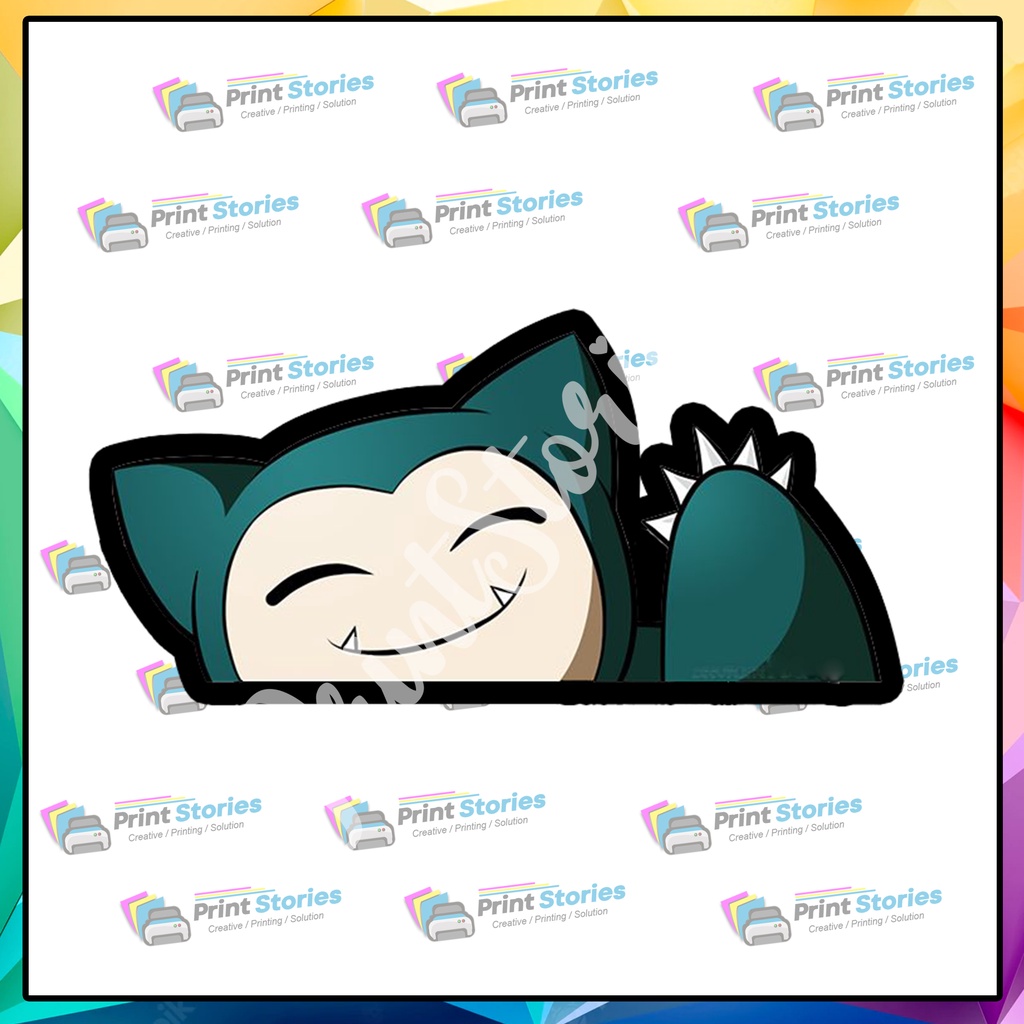 Pokemon | Anime Peeker Sticker | Vinyl High Quality Sticker Good for ...