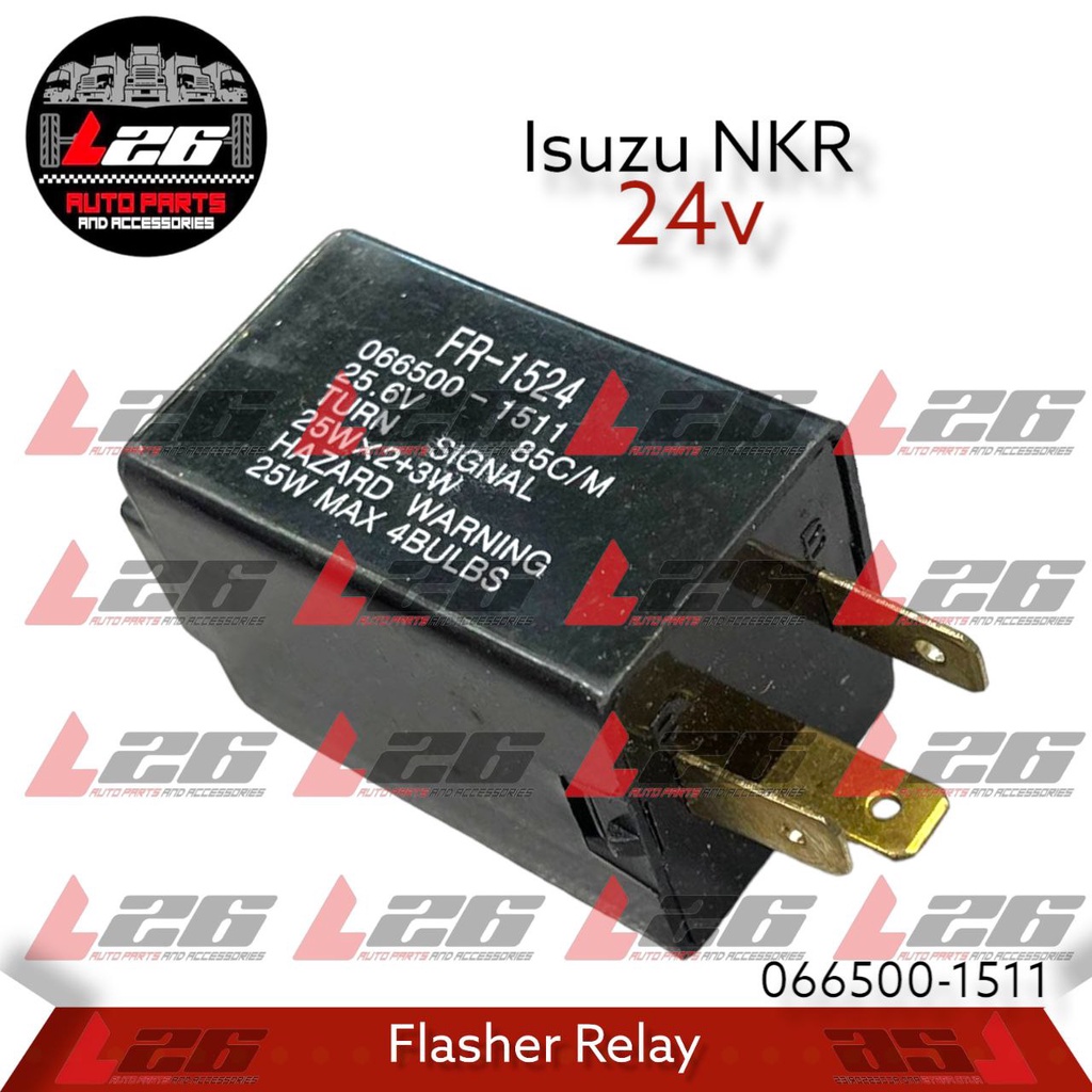 Isuzu NKR FLASHER RELAY 24v 3P 066500-1511 | Shopee Philippines