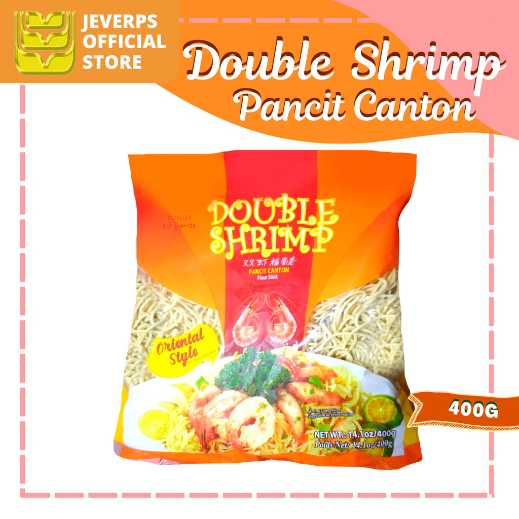Double Shrimp Pancit Canton 400g | Shopee Philippines