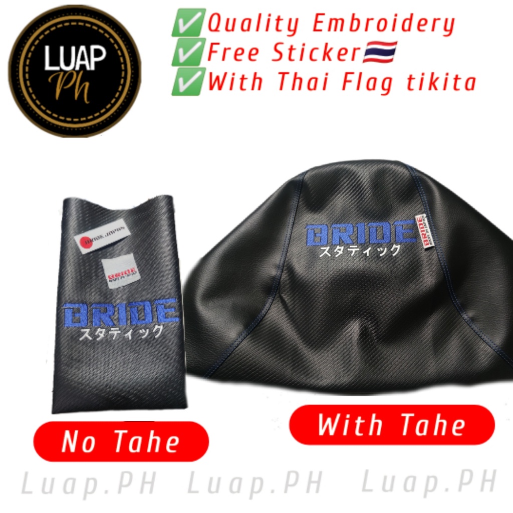 BRIDE JDM BLUE MOTOR SEAT COVER | Shopee Philippines
