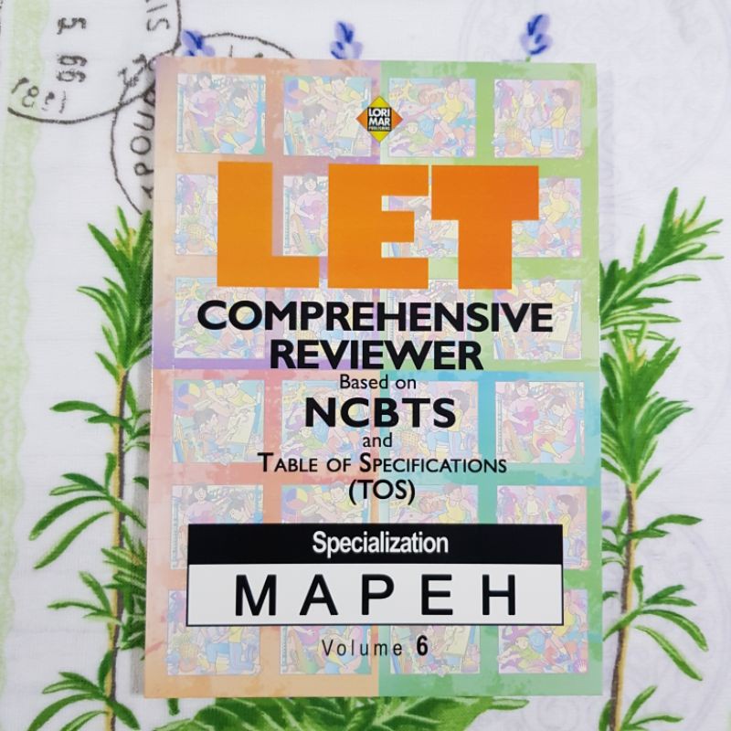 LET Comprehensive Reviewer MAPEH volume 6 2023 | Shopee Philippines