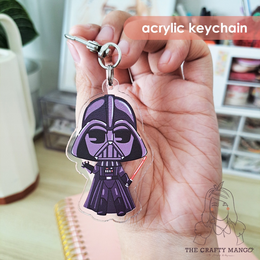 Star Wars Keychain | Darth Vader Storm Trooper | The Crafty Mango ...