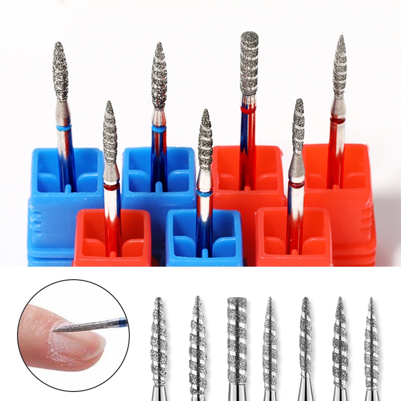 Carbide Tungsten Nail Drill Bit Rotate Burr Milling Nail Cutter Bits ...