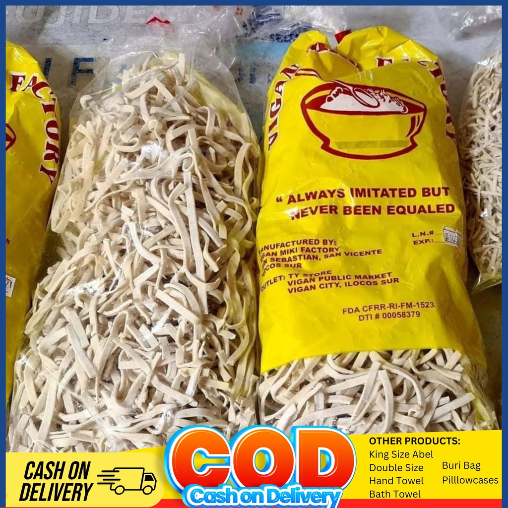 Ilocos Miki Noodle Pasta with recipe included Special Dried Ilocos Miki ...