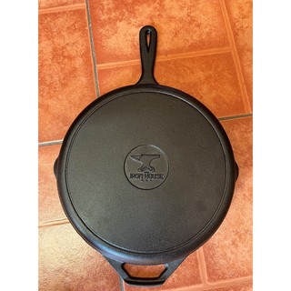 12 inches Cast Iron Skillet or Frying Pan - Filipino Made by The Iron ...