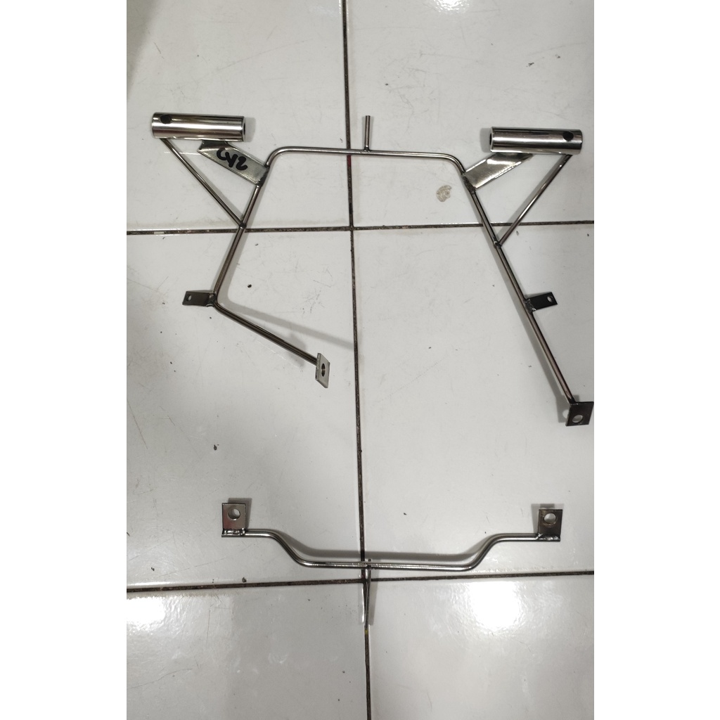 Mini driving light bracket Honda Click v2 Stainless 304 | Shopee ...