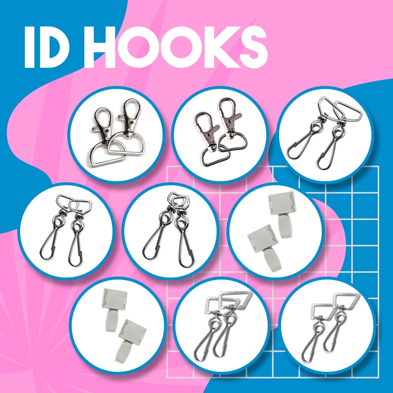 (100pcs) HOOK For ID Lace Making ( G-hook / Ordinary Hook / Trapezoid ...