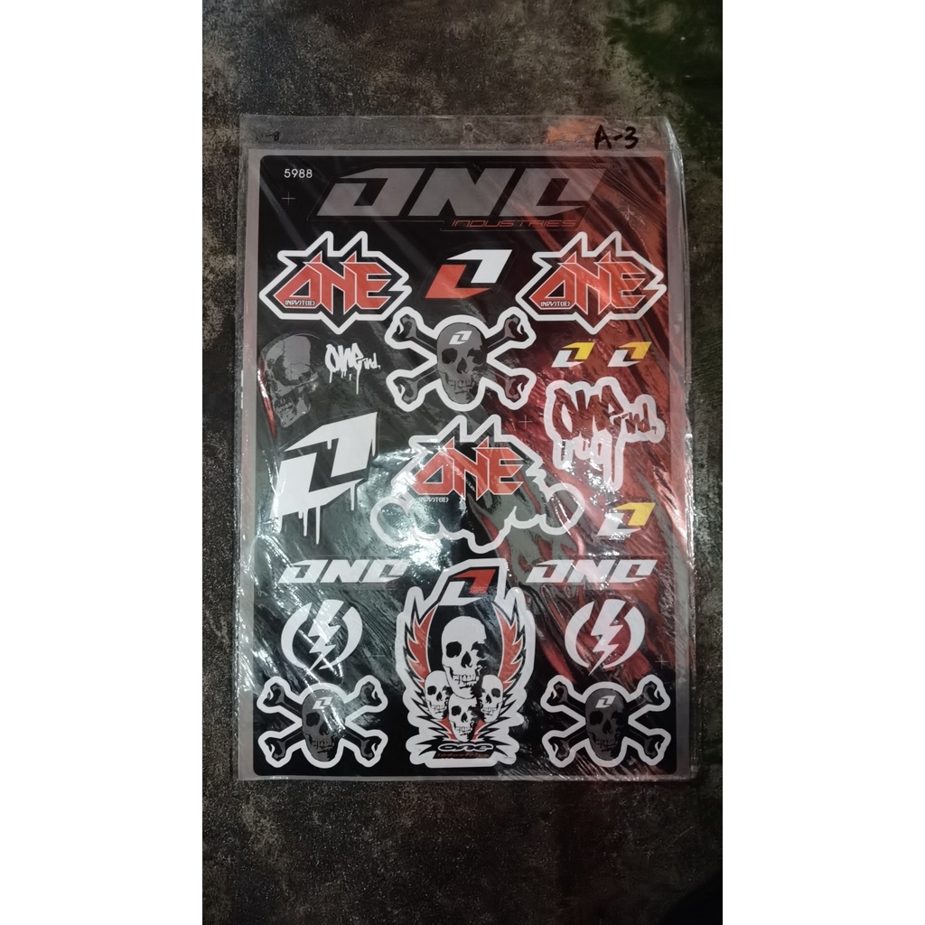 MOTOCYCLE STICKERS ASSORTED [LONG] | Shopee Philippines