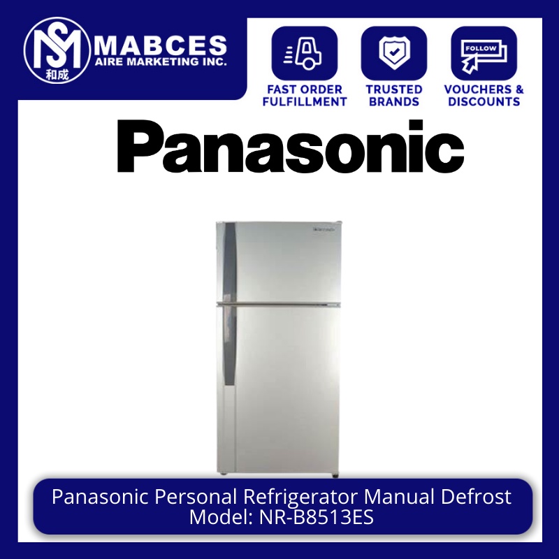 Panasonic Personal Refrigerator Manual Defrost NR-B8513ES | Shopee Philippines