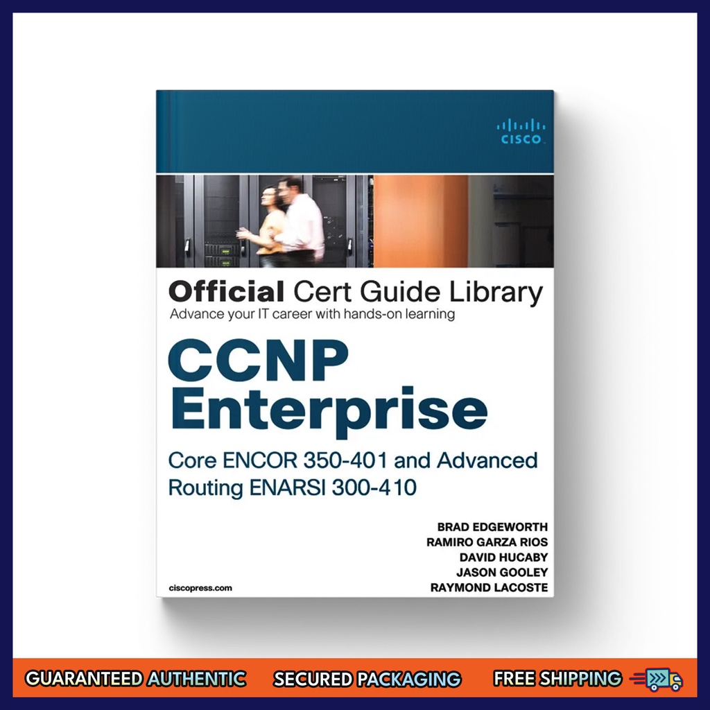 CCNP Enterprise Core ENCOR 350-401 and Advanced Routing ENARSI 300-410 2nd Edition | Shopee ...