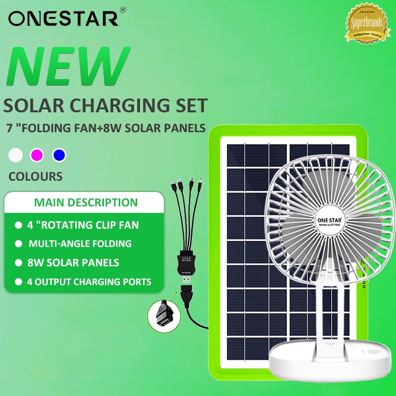 NSS 7inch Rechargeable Electric Fan Small Fan Stand Fan Electric ...