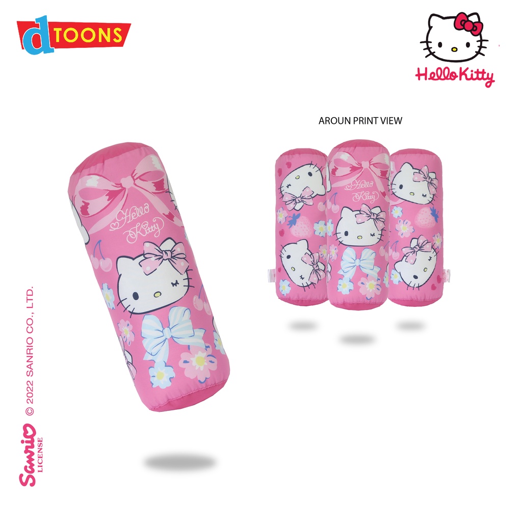 dToons 6"x16" Hello Kitty Wink Kiddie Bolster | Shopee Philippines